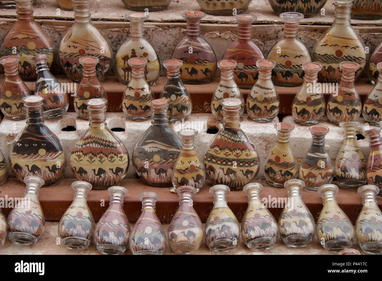 Jordan sand bottle hi-res stock photography and images - Alamy
