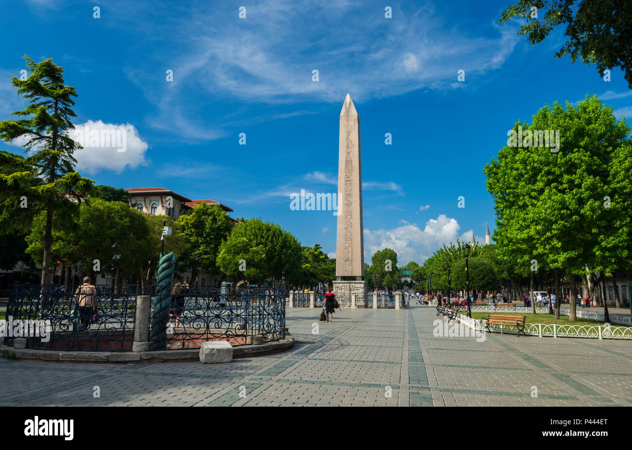 Byzantine obelisk istanbul hi-res stock photography and images - Alamy