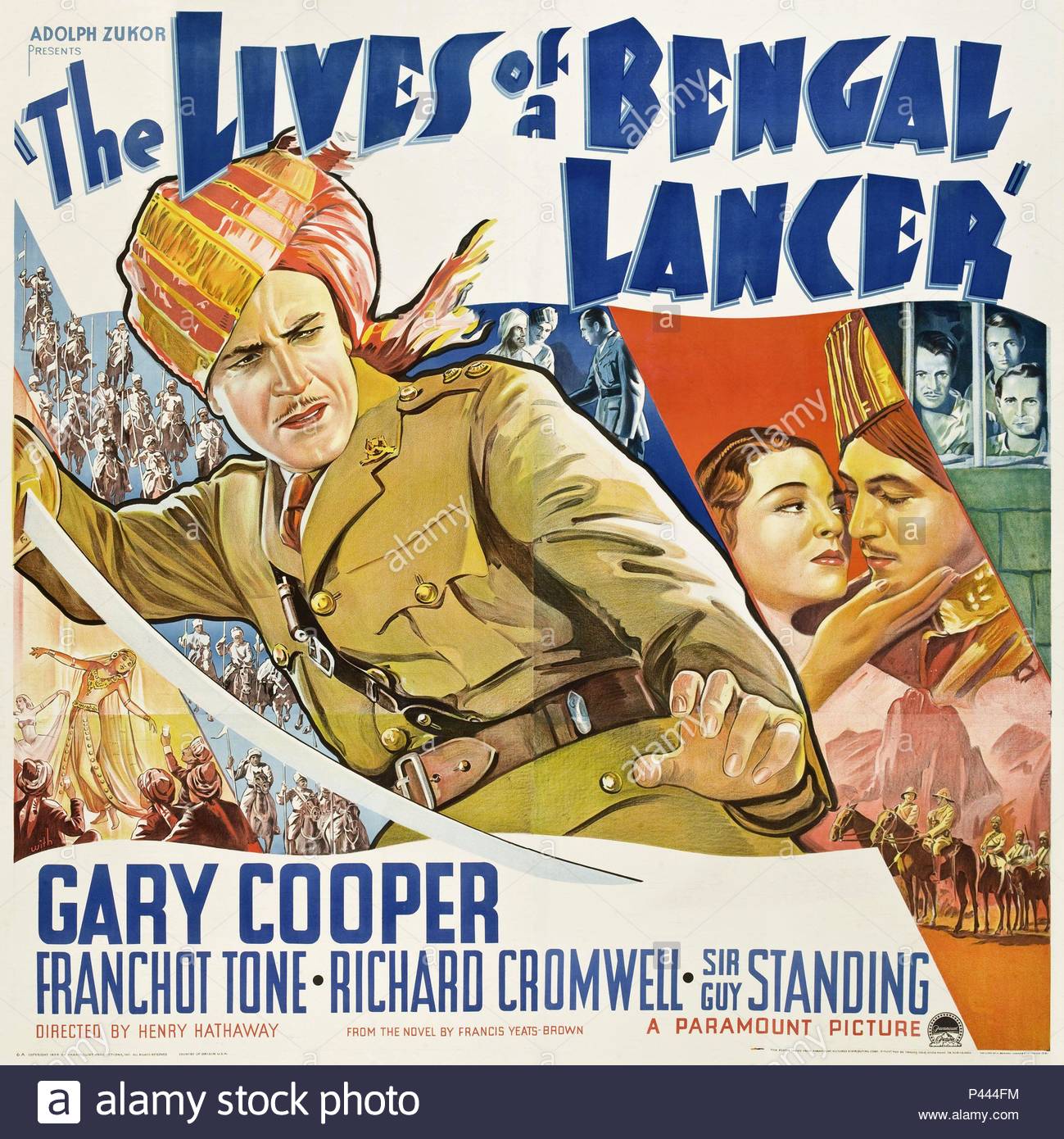 Lives Of A Bengal Lancer Stock Photos & Lives Of A Bengal Lancer Stock ...