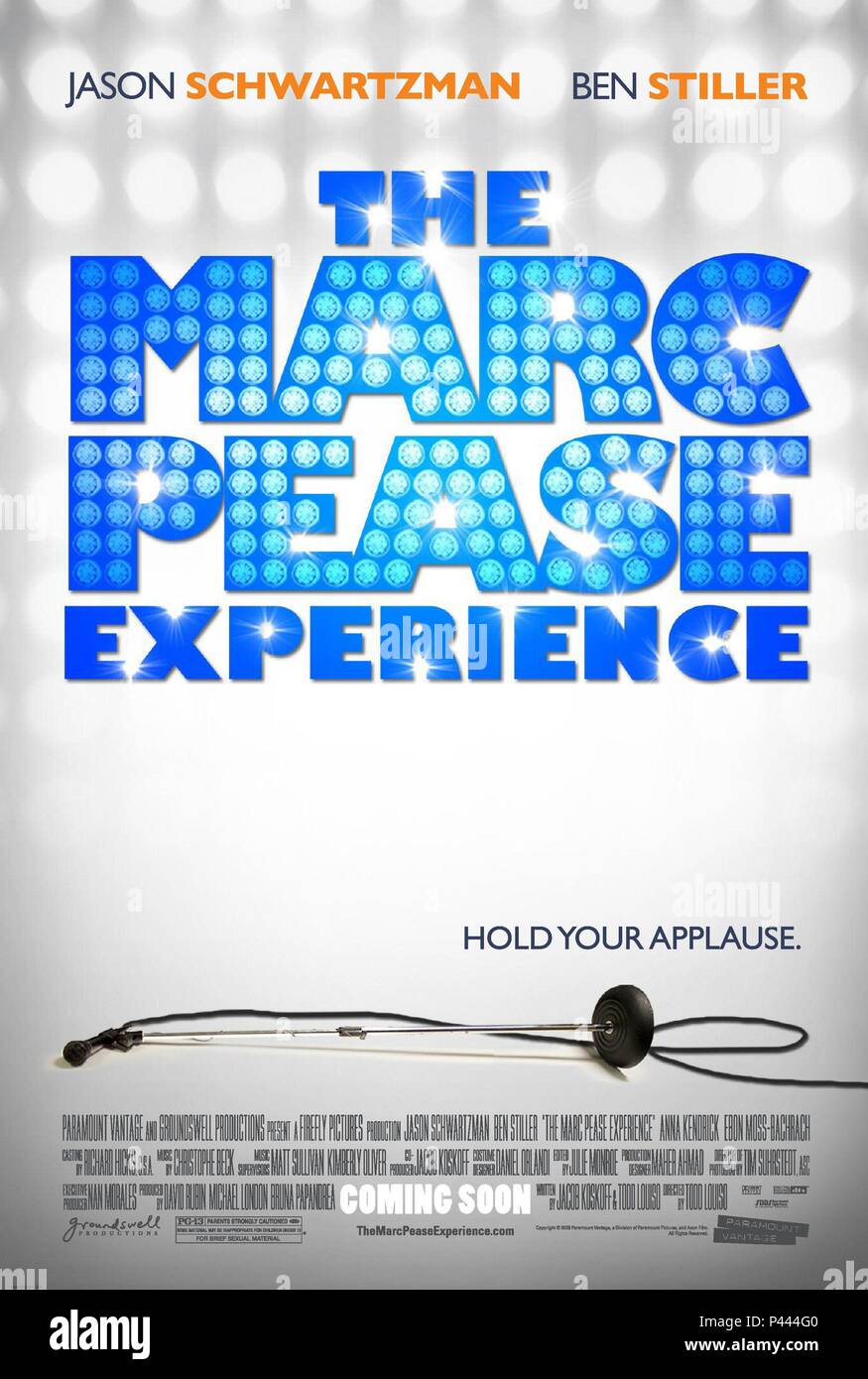 Original Film Title: THE MARC PEASE EXPERIENCE. English Title: THE MARC ...