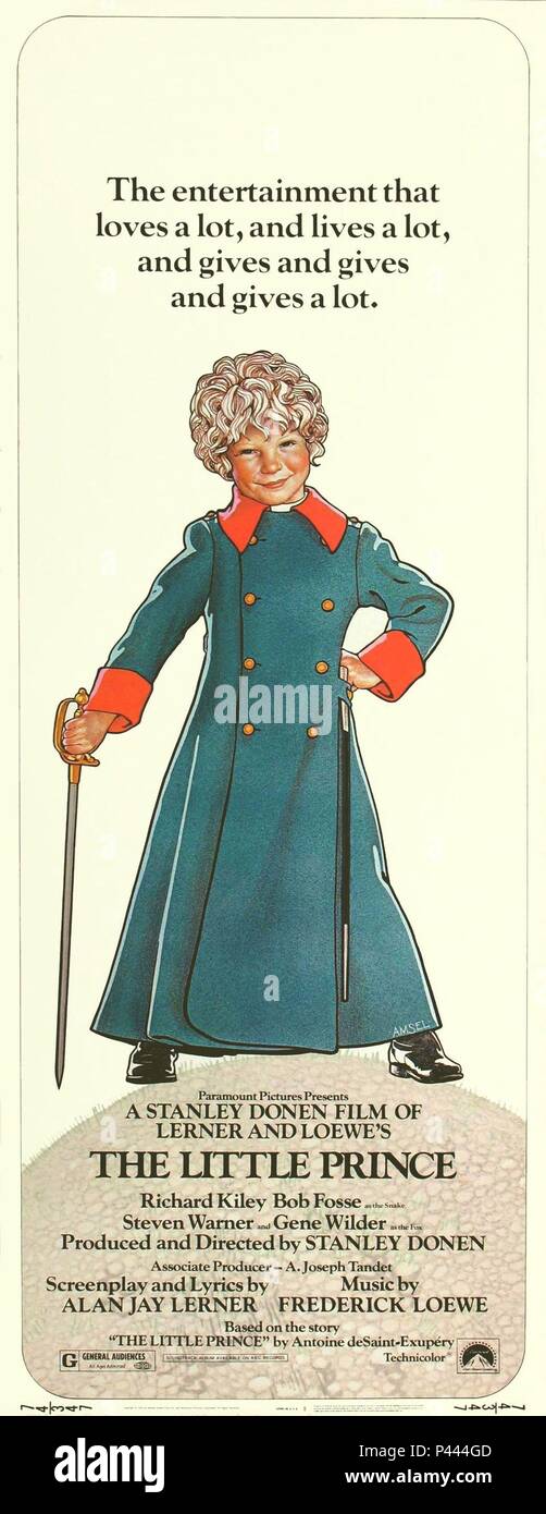 Original Film Title: THE LITTLE PRINCE. English Title: THE LITTLE ...