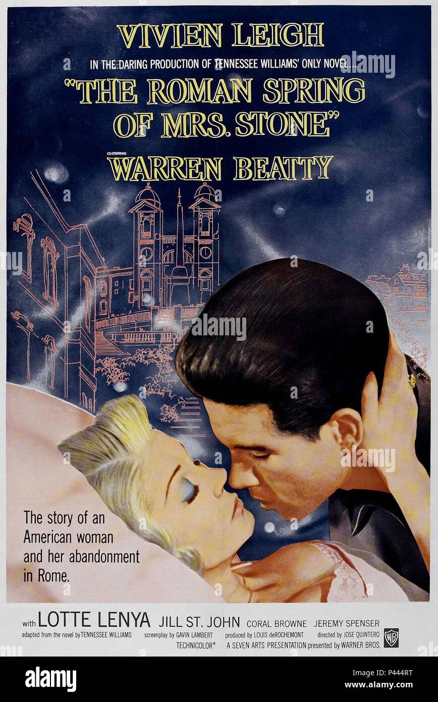 Original Film Title: THE ROMAN SPRING OF MRS. STONE. English Title: THE ...