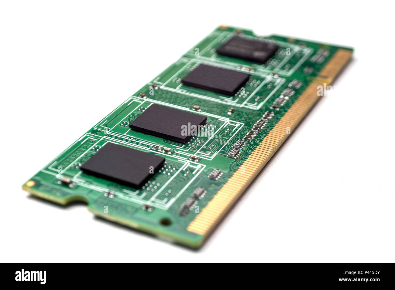 Laptop Memory RAM close up white background Stock Photo - Alamy