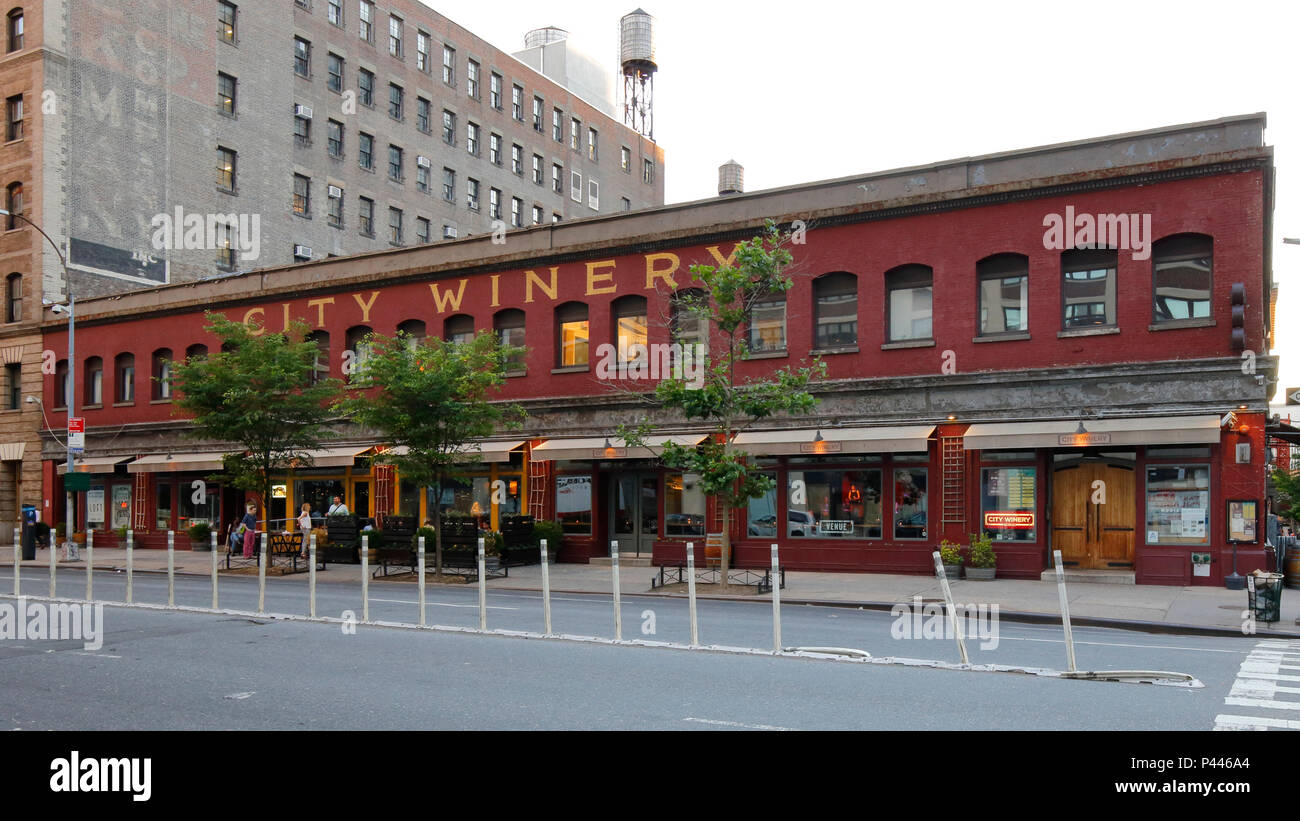 [historical storefront] City Winery, 155 Varick St, New York, NY Stock ...