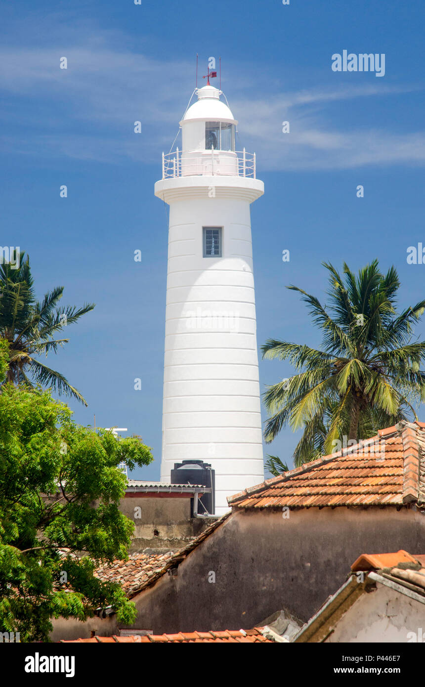 Lighthouse in Galle Fort, Sri Lanka Stock Photo - Alamy
