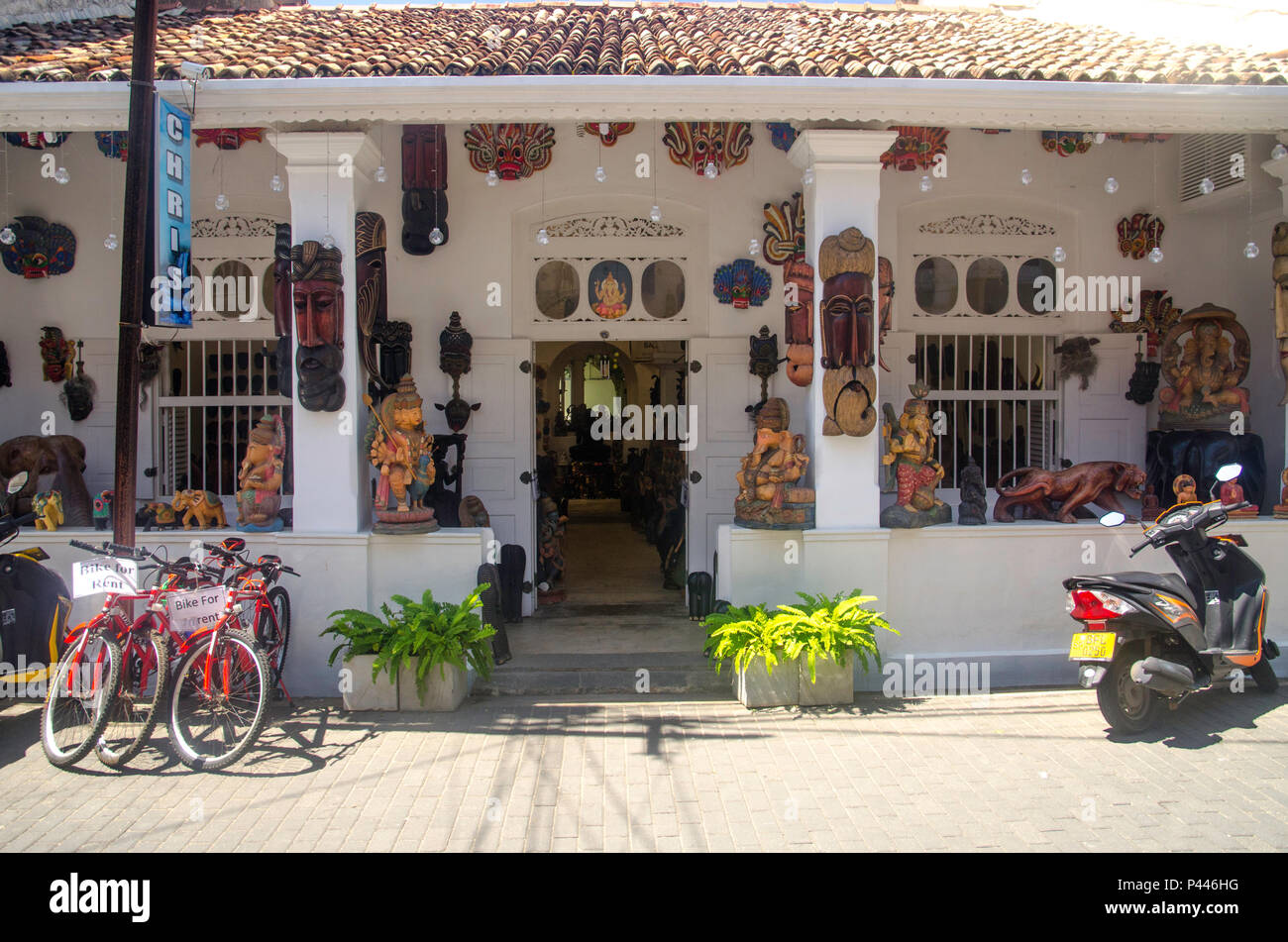 Souvenir shop, Galle Fort, Sri Lanka Stock Photo - Alamy