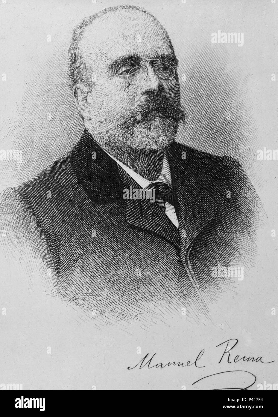 MANUEL REINA Y MONTILLA. Location: BIBLIOTECA NACIONAL-COLECCION ...