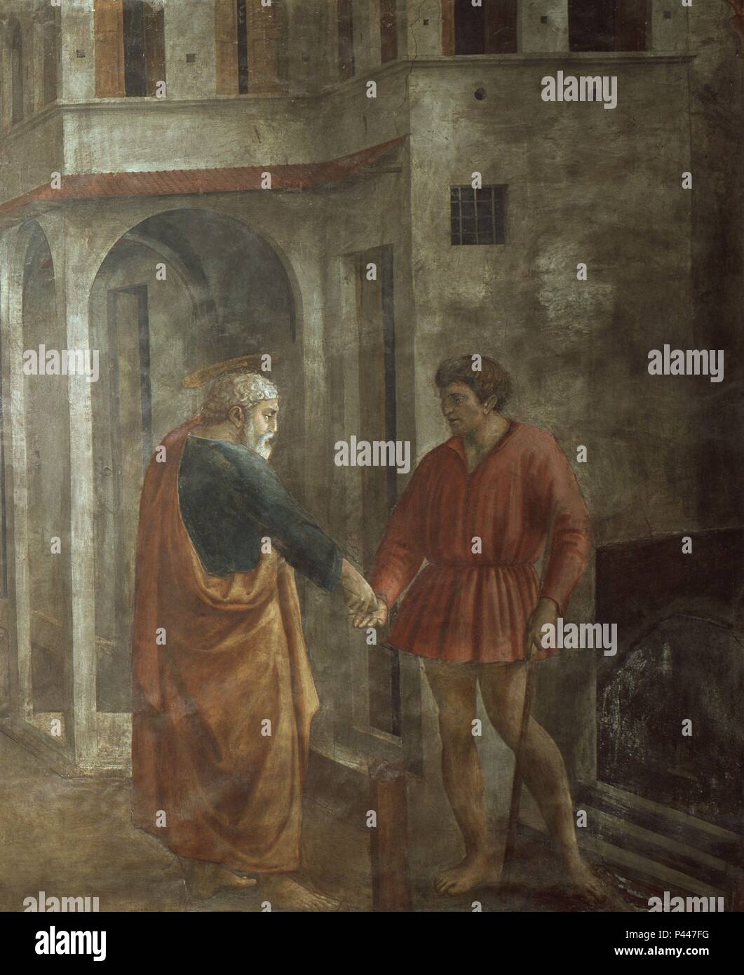 CAPILLA BRANCACCI - EL PAGO DEL TRIBUTO O EL TRIBUTO DE LA MONEDA ...