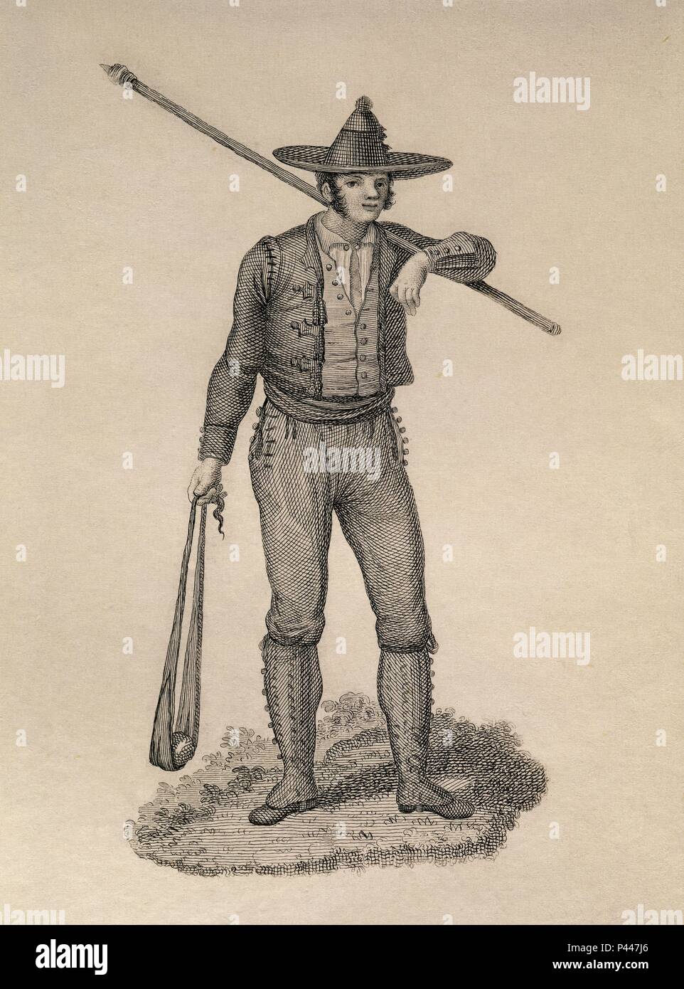Vaquero 19th century hi-res stock photography and images - Alamy