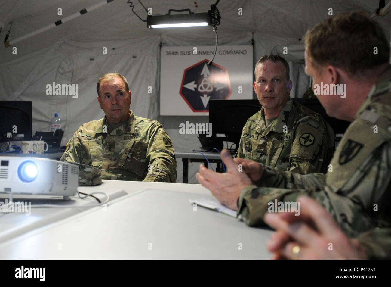Maj. Gen. Duane A. Gamble, the commander of the 21st Theater ...