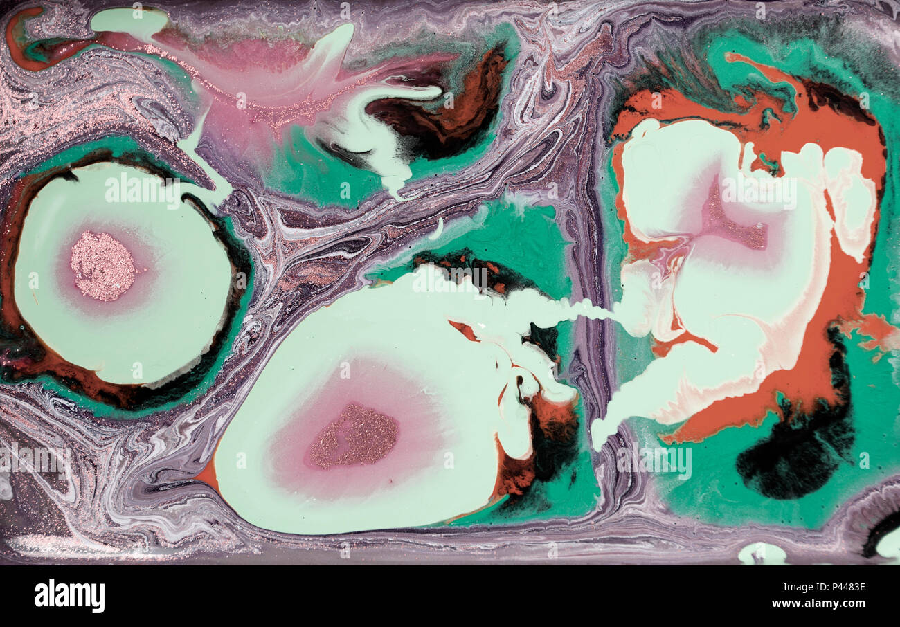 Marble abstract acrylic background. Light marbling artwork texture ...