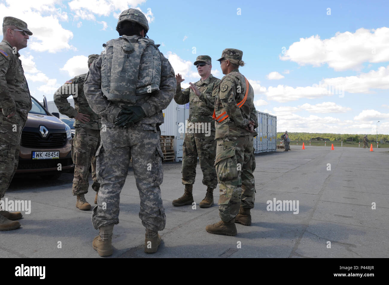 Brig. Gen. Gregory J. Mosser, commander of the 364th Expeditionary ...