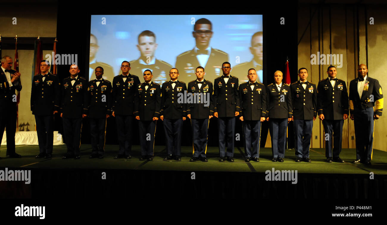 Following the weeklong Best Warrior Competition, soldiers from U.S ...