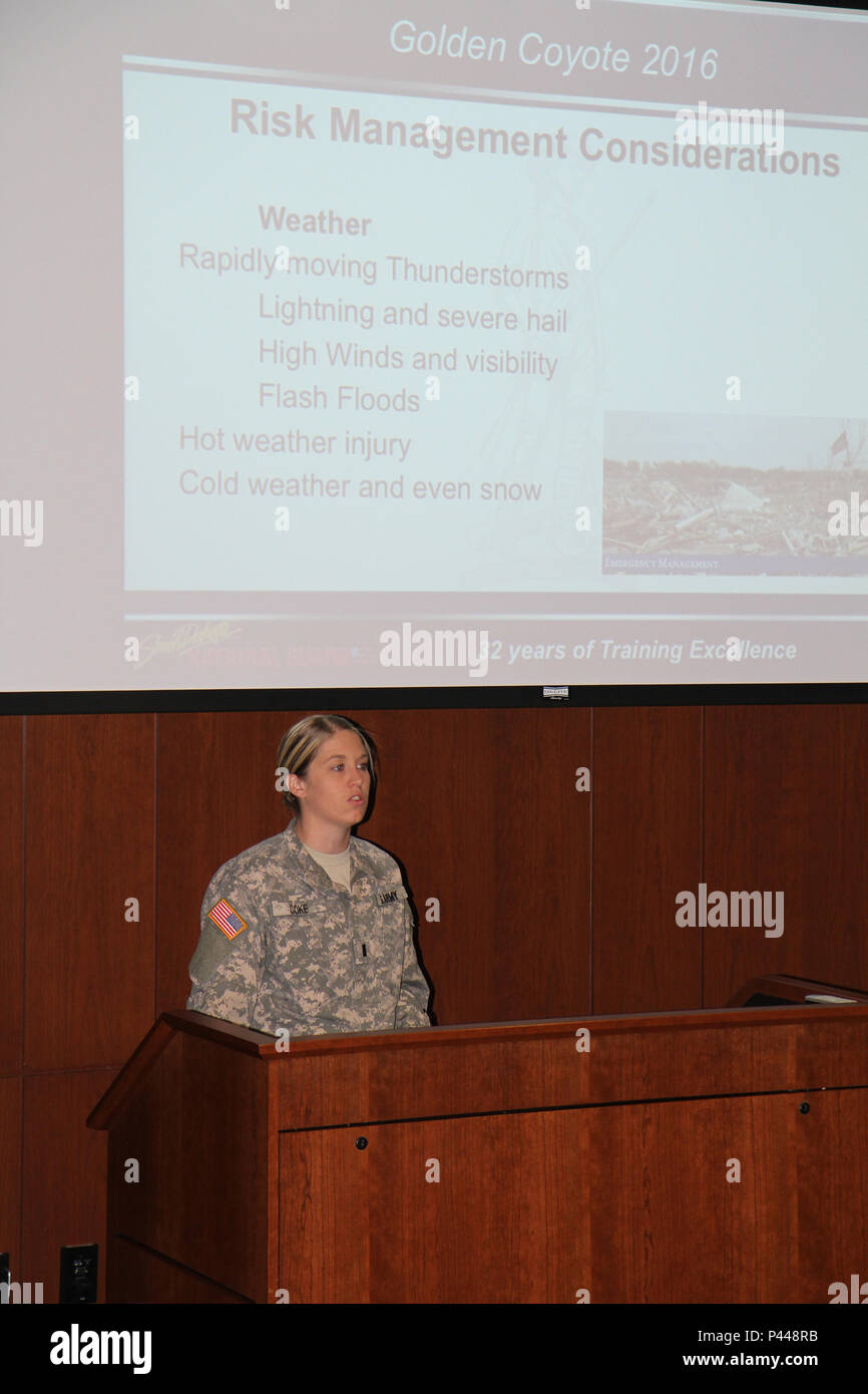 U.S. Army 1st Lt. Cortney Coke of the Kansas Army National Guard's ...