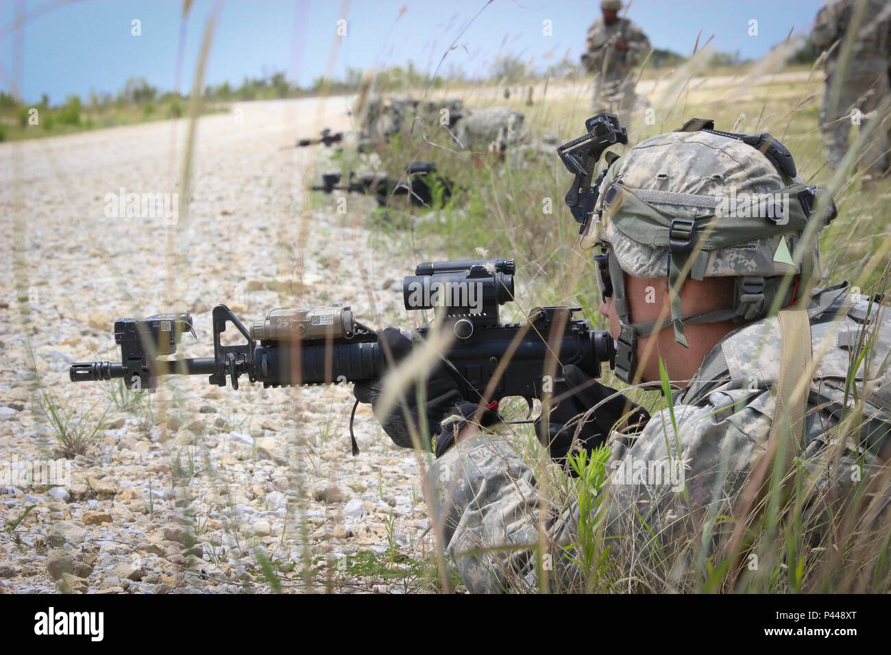 2d Battalion, 198th Armor Regiment conducts Bradley Fighting Tables ...