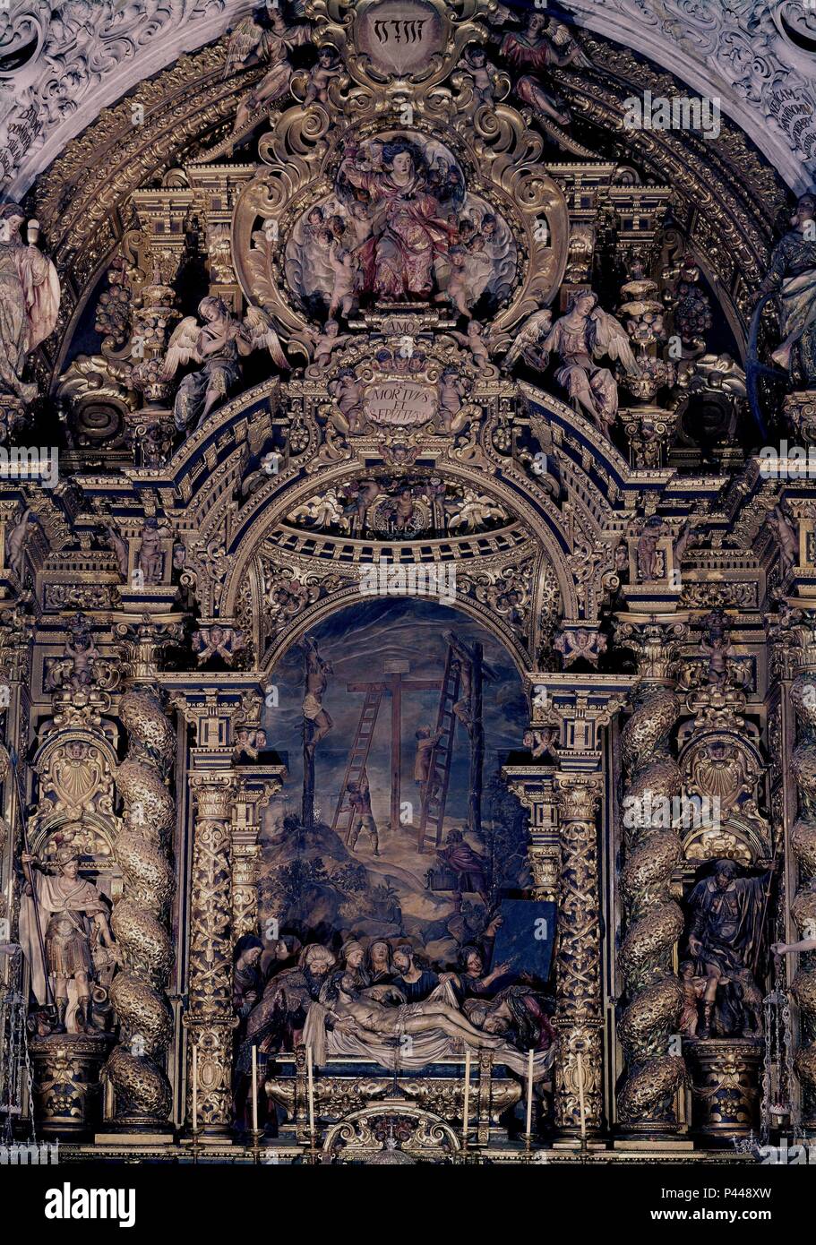 RETABLO MAYOR REALIZADO ENTRE 1670 Y 1675 - BARROCO SEVILLANO. Author ...