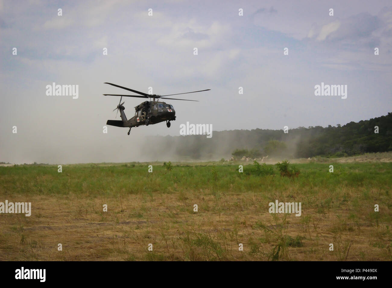 The 155th Armored Brigade Combat Team practices Casualty evacuation in ...