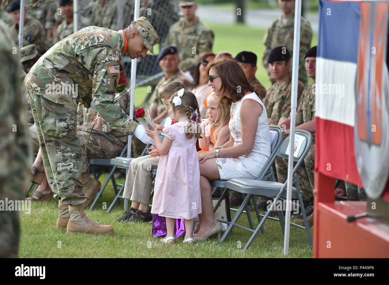 U.S. Army Sgt. Sherrod S. Guidry, assigned to the 44th Expeditionary ...