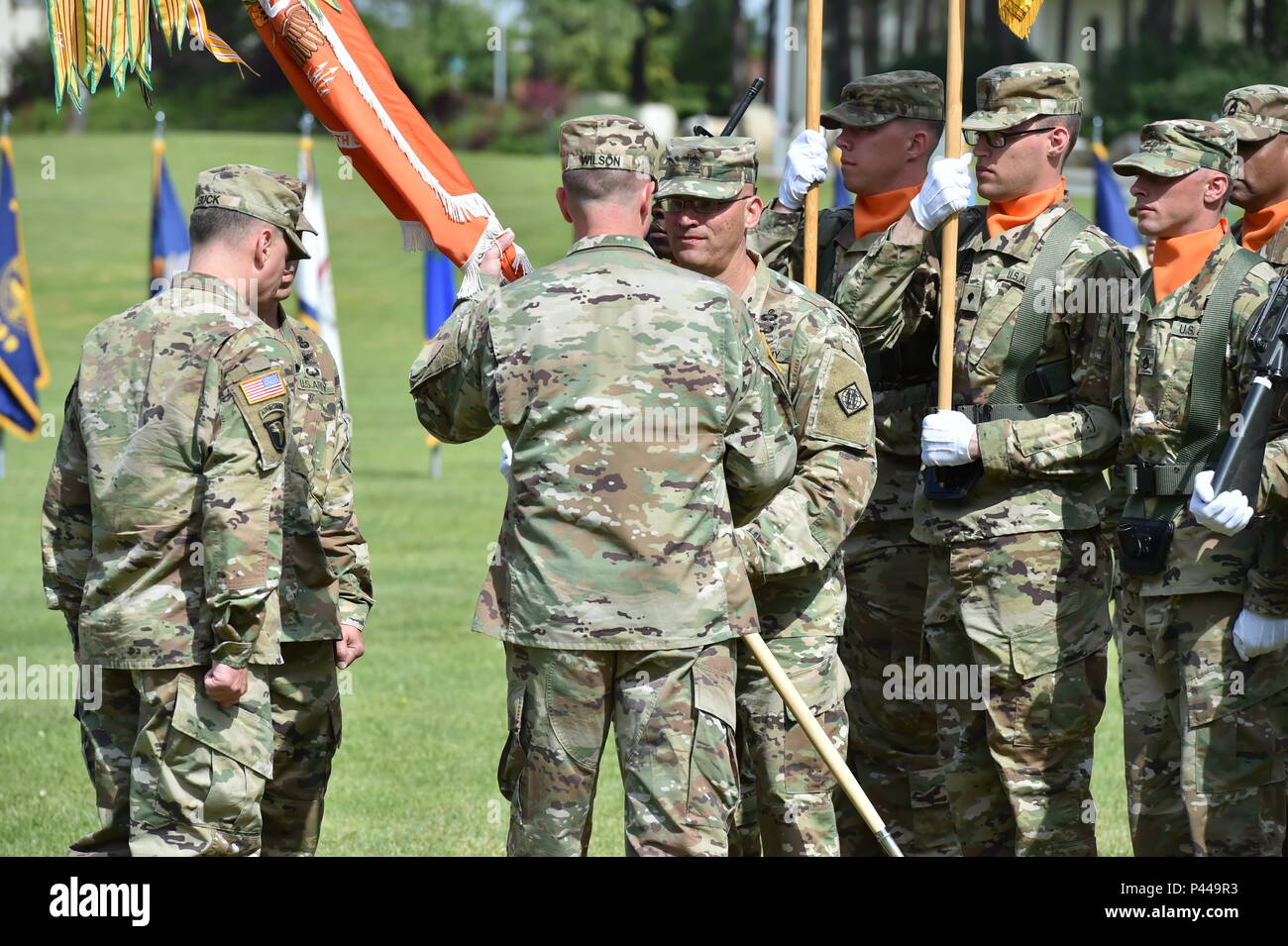The 44th Expeditionary Signal Battalion Com. Sgt. Maj. Marcus L. Jones ...