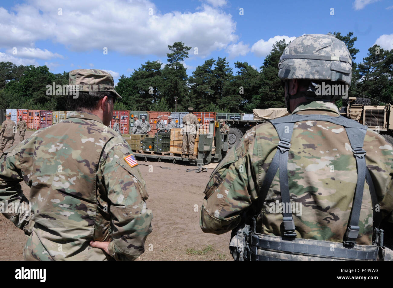 Maj. Gen. Mark Palzer, commander of the 79th Sustainment Support ...