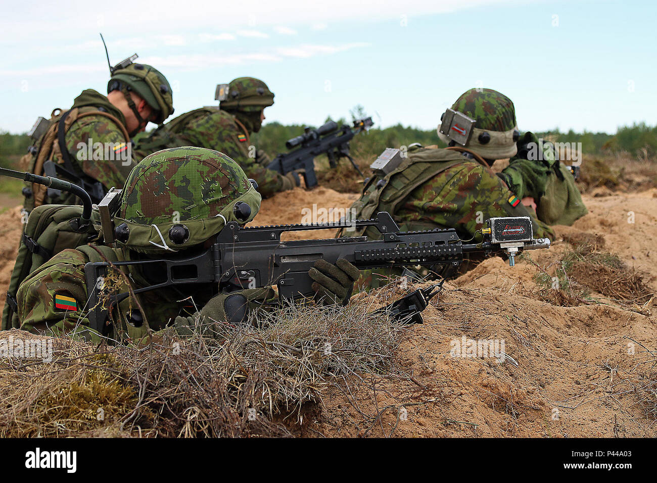 American artillery positions hi-res stock photography and images - Alamy