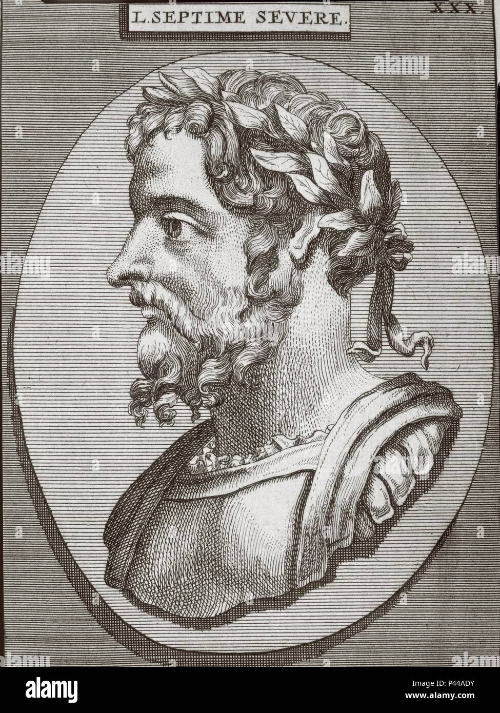 LUCIO SEPTIMIO SEVERO (146-211) - SIG ER 370. Location: BIBLIOTECA ...