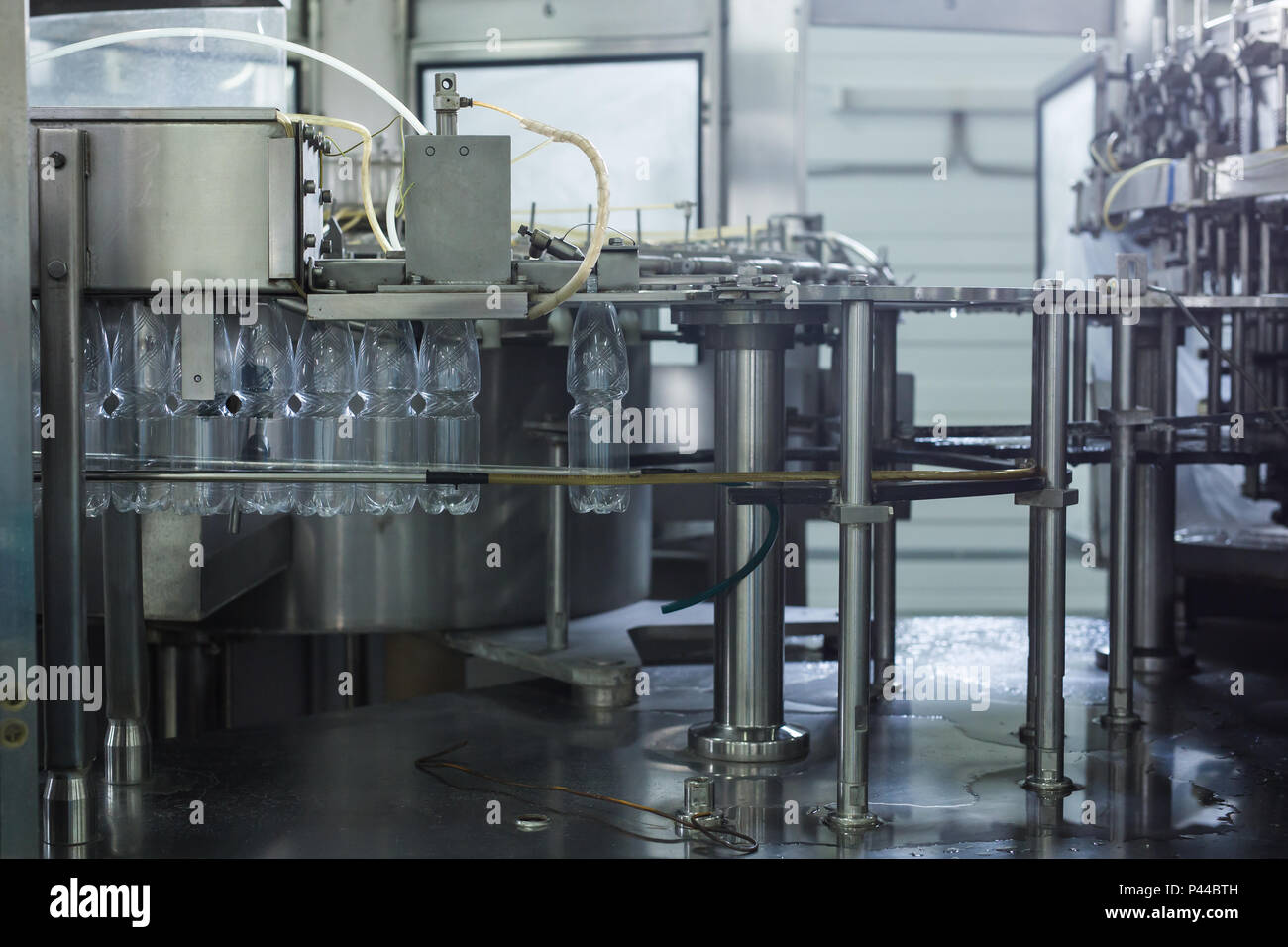 Water factory - Water bottling line for processing and bottling pure ...
