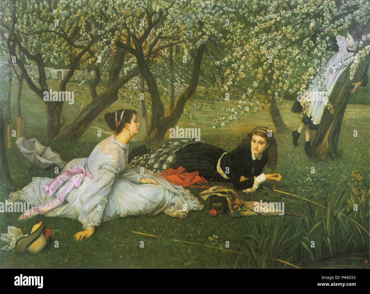 Tissot James Jacques - Spring Stock Photo - Alamy