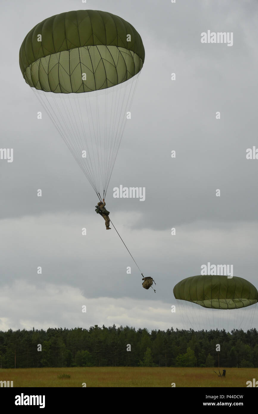 U.S. Army Sgt. 1st Class Ryan Meighen, a paratrooper with 2nd Battalion ...
