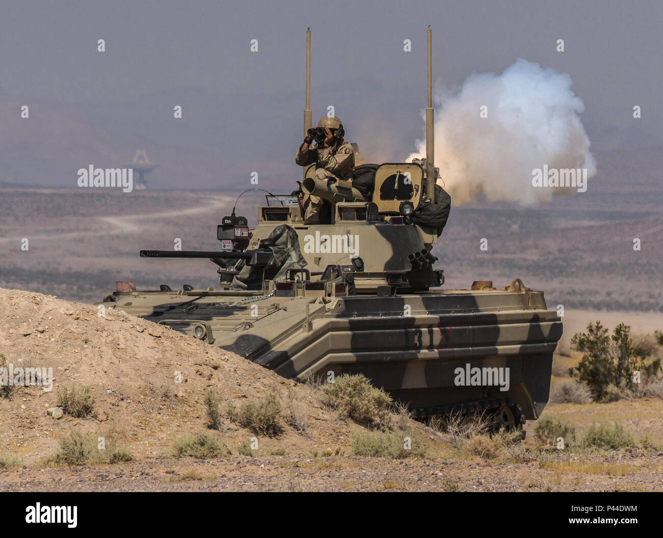 A Soldier from Coldsteel Troop, 1st Squadron, 11th Armored Cavalry ...