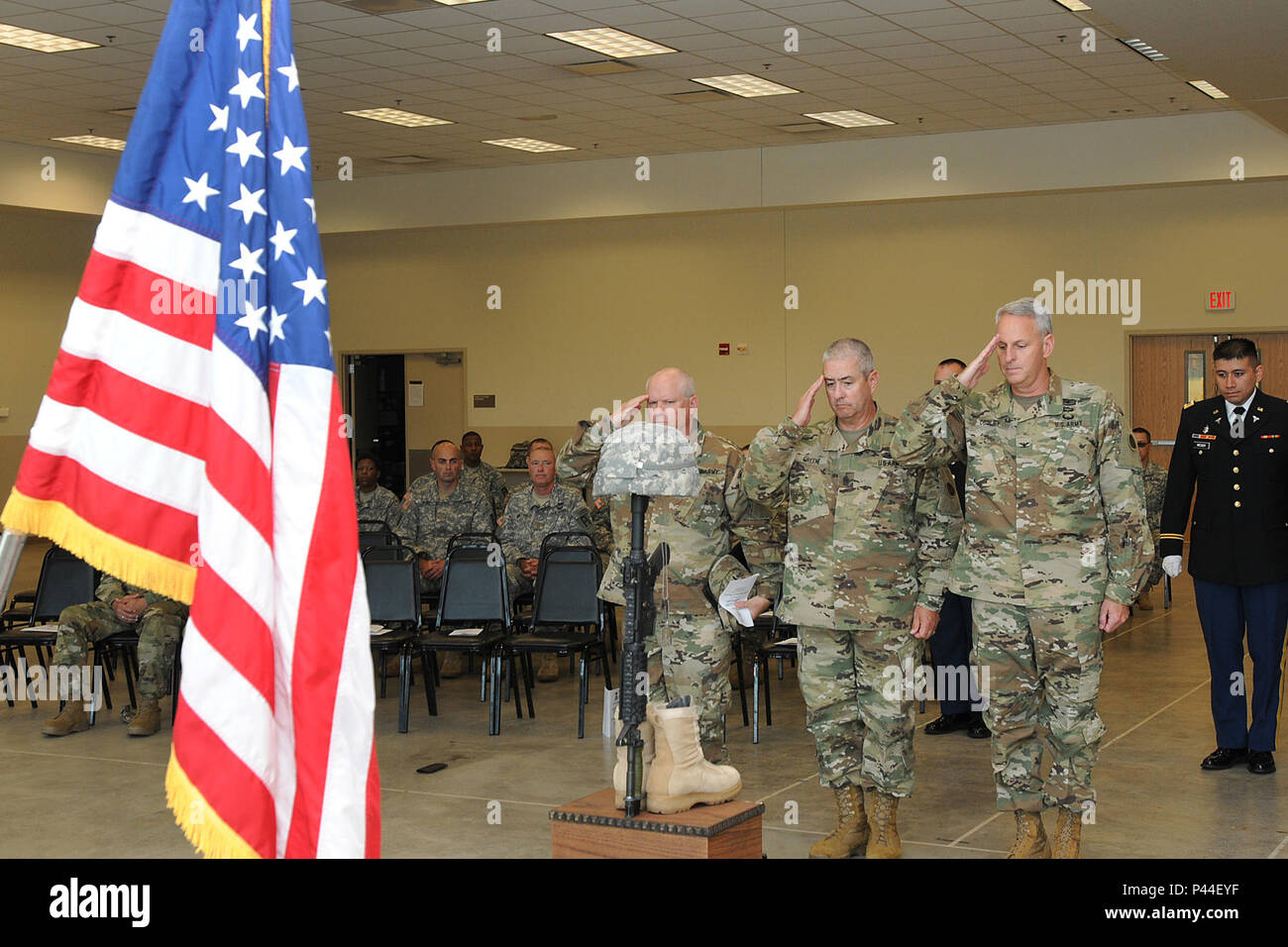From left to right: Army Reserve Col. Joel Severson, Command Sgt. Maj ...