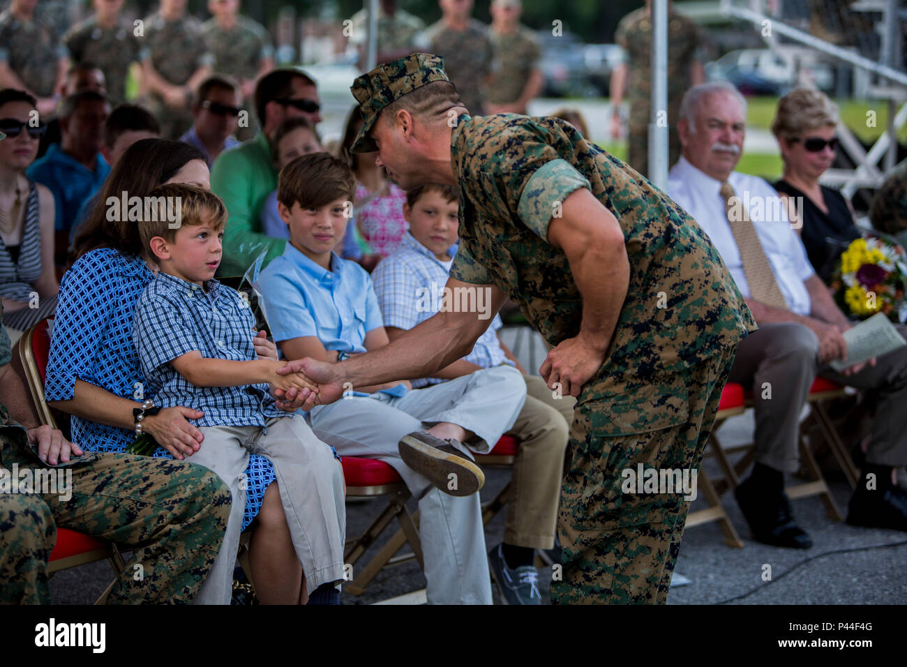 The son of U.S. Marine Corps Lt. Col. Richard C. Mitchell, incoming ...