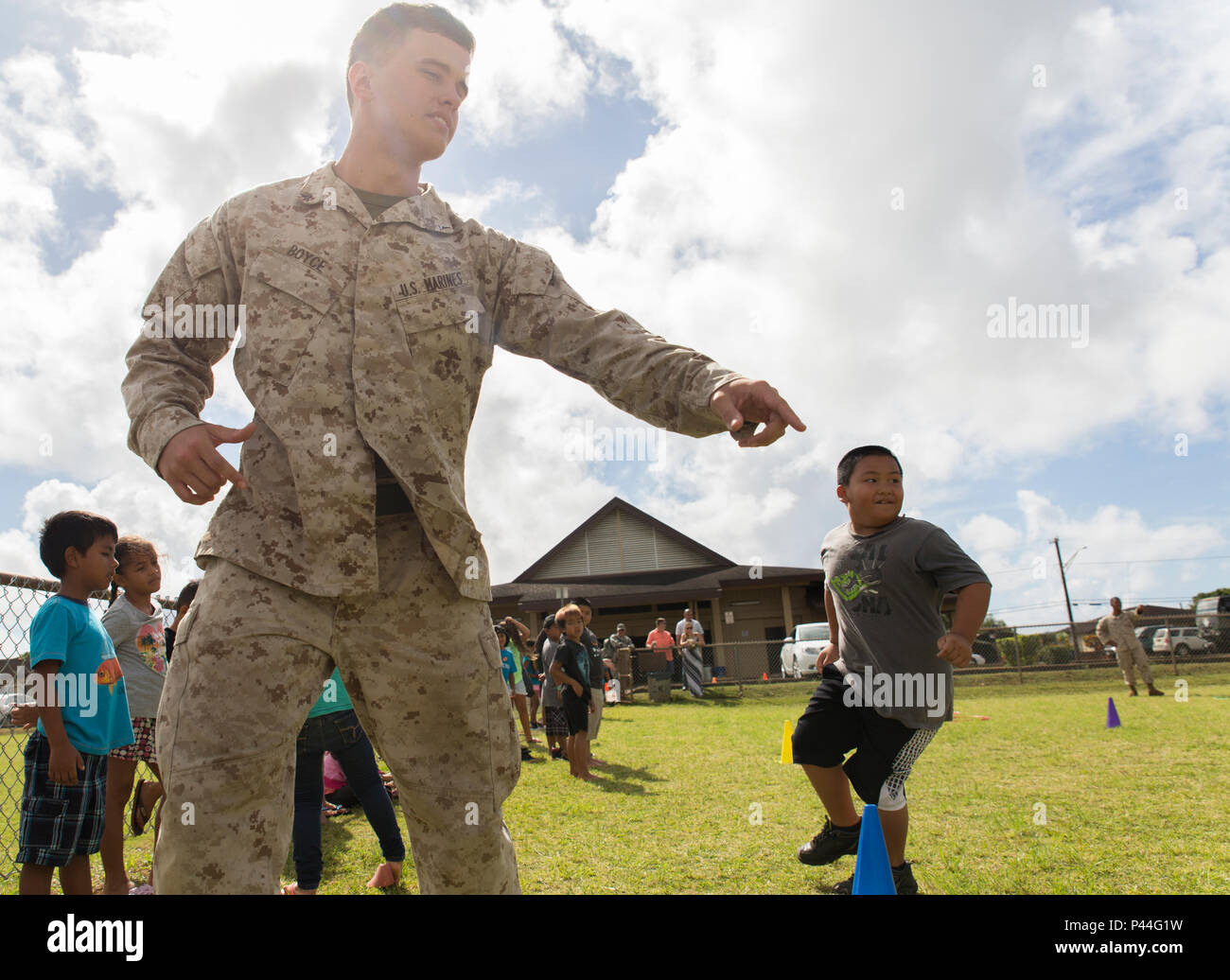 Lance Cpl. Patrick W. Boyce, an aviation precision measurement ...