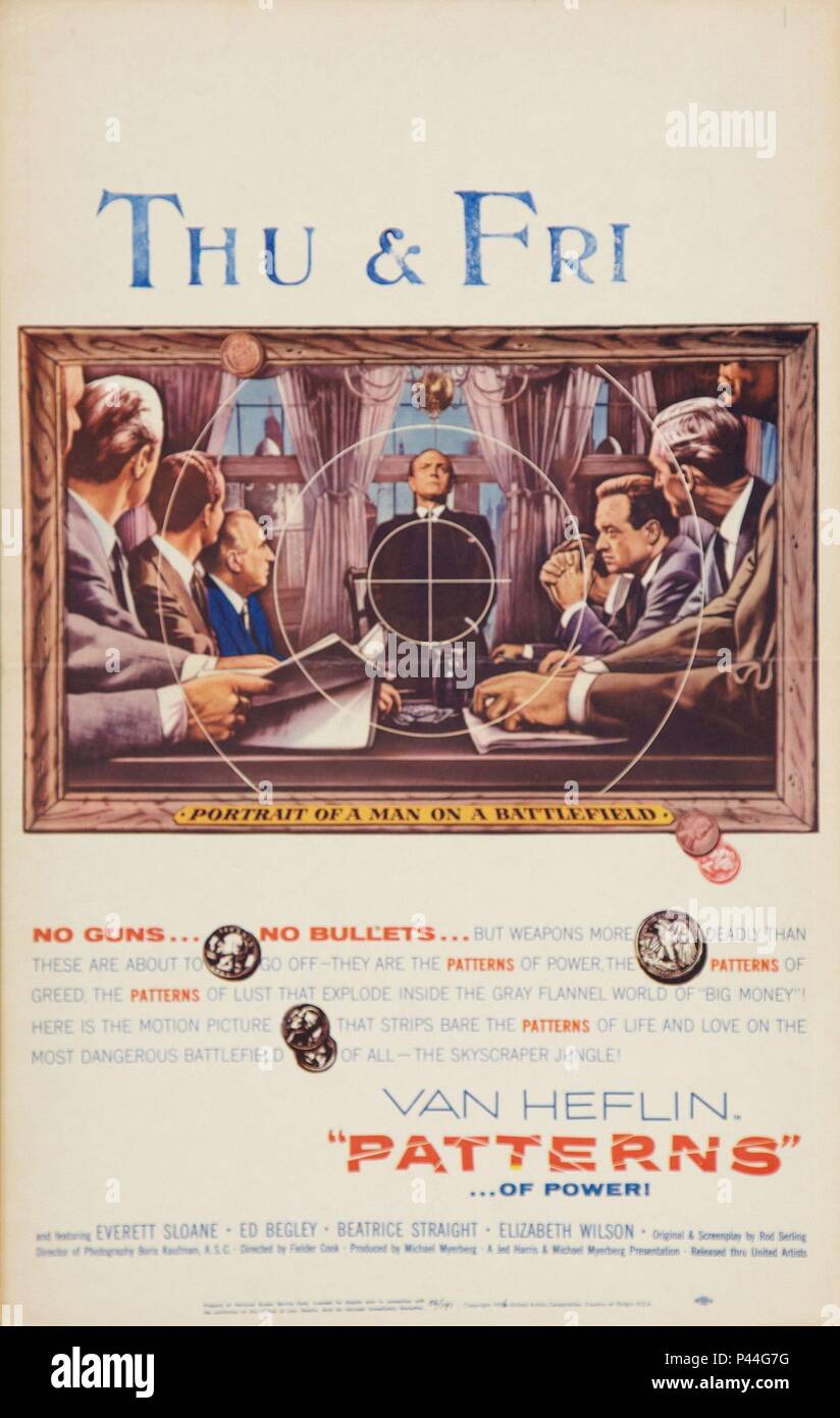 Original Film Title: PATTERNS. English Title: PATTERNS. Film Director ...