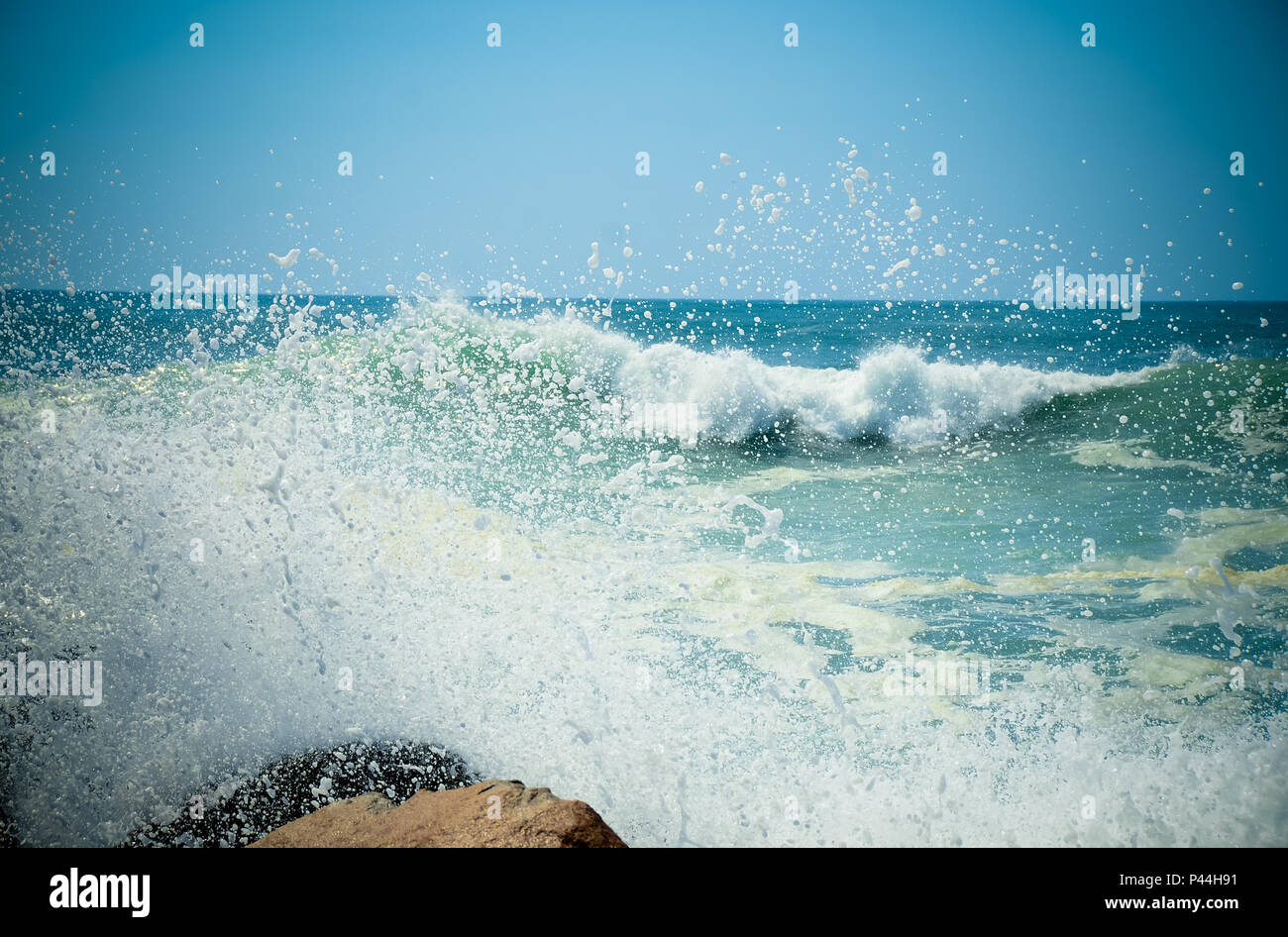beach sand and surf Stock Photo - Alamy