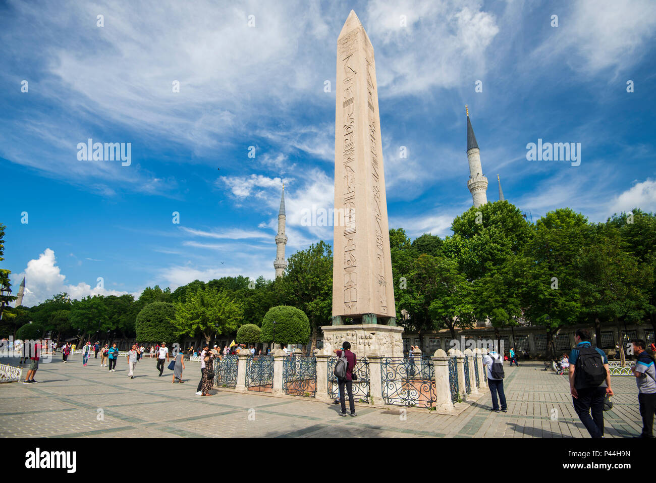 Byzantine obelisk istanbul hi-res stock photography and images - Alamy