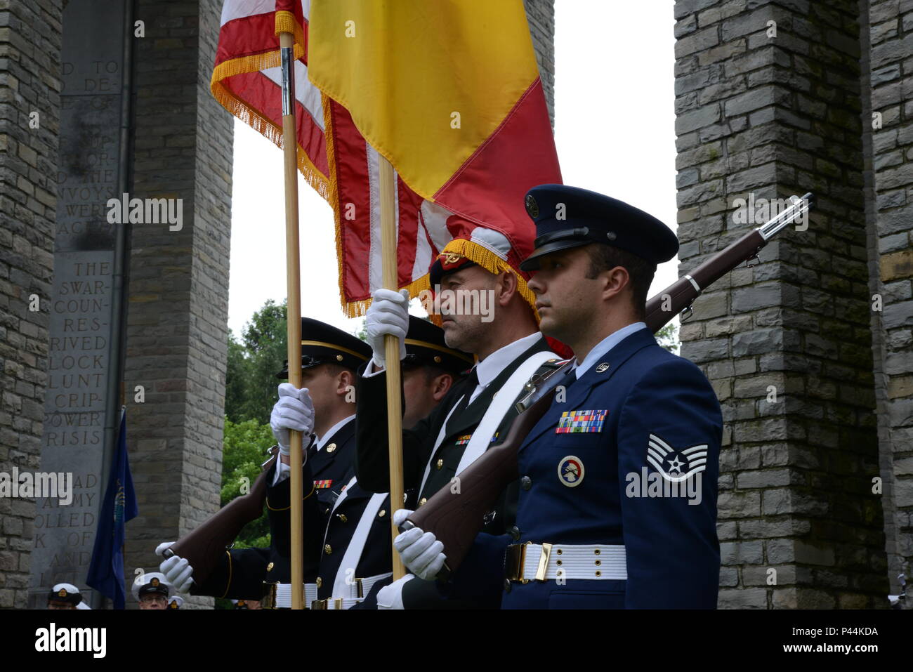 Multinational color guard hi-res stock photography and images - Alamy