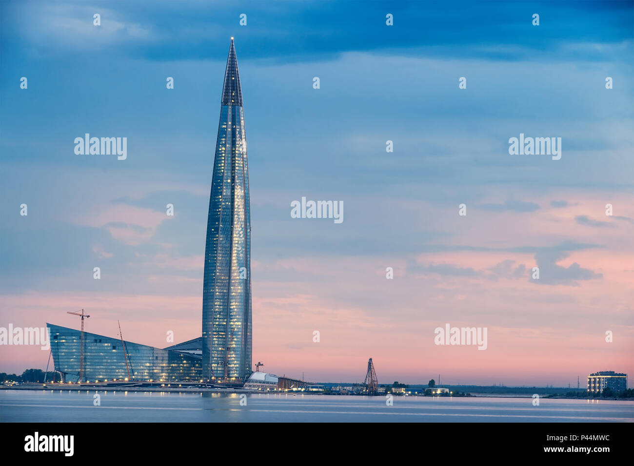 Lakhta center hi-res stock photography and images - Alamy