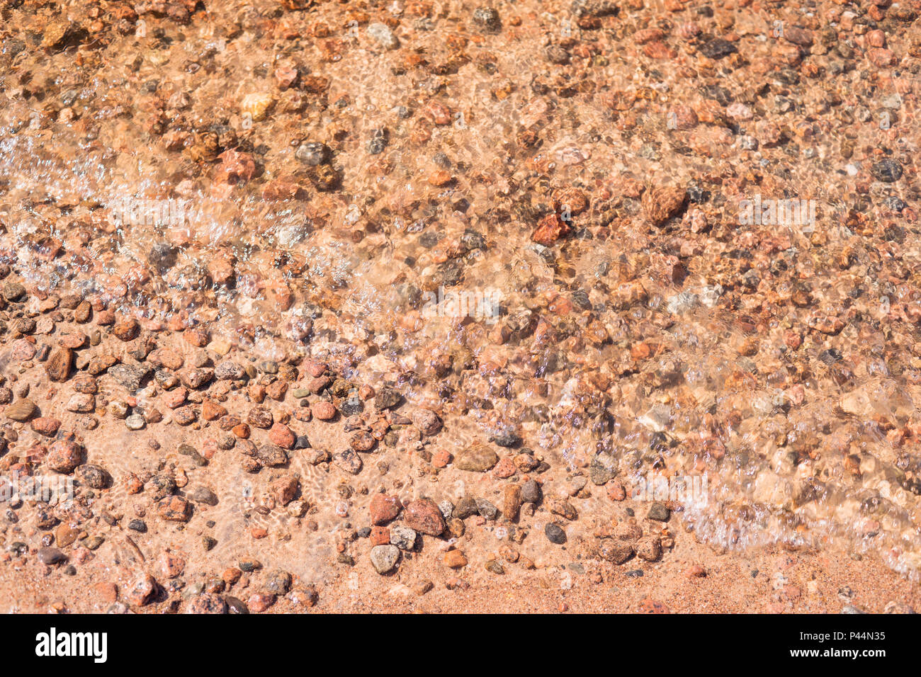Sea coast close up. Sand and water texture and background Stock Photo ...