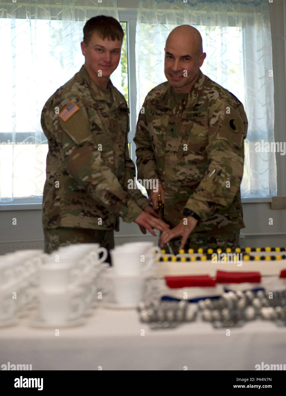U.S. Army Brig. Gen. Jeffrey Kramer, deputy commanding general of the ...