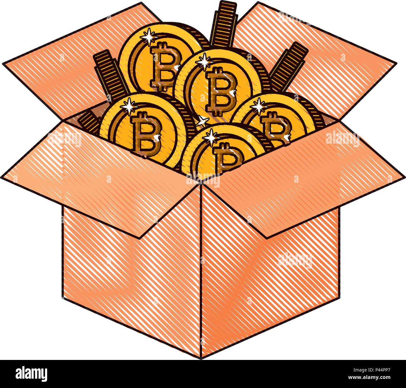 Cartón virtual Stock Vector Images - Alamy