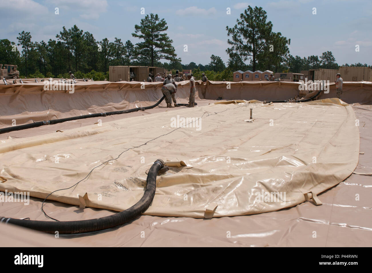 U.S. Army Reserve Soldiers, with the 894th Quartermaster Company, based ...