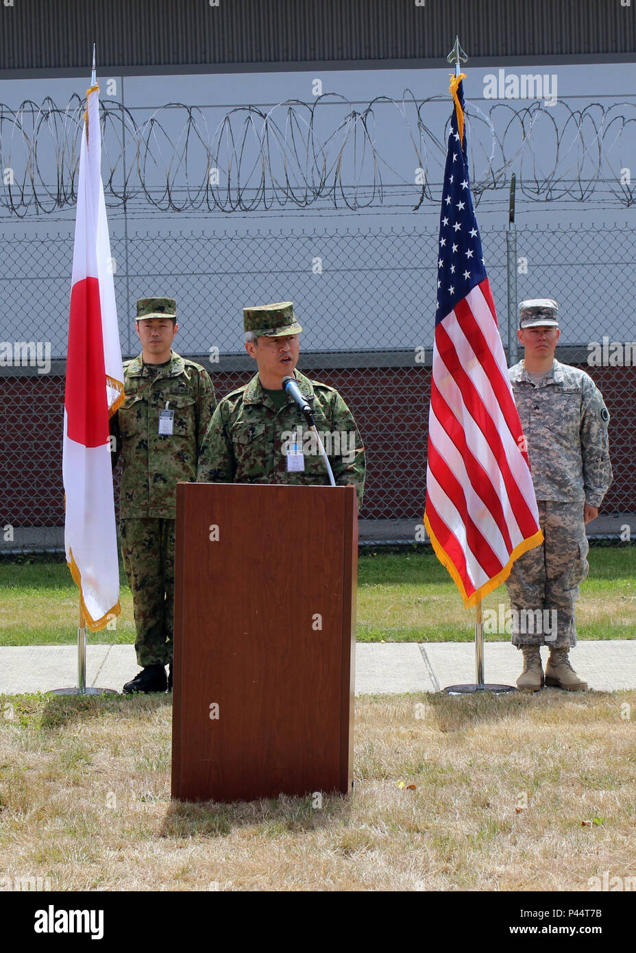 Japan Ground Self-Defense Force Col. Hisanori Miyamoto, JGSDF Western ...