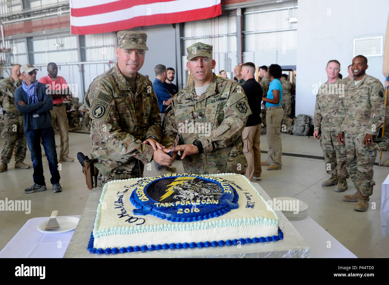 BAGRAM AIRFIELD, AFGHANISTAN (June 14, 2016) – U.S. Army Col. Mark A ...