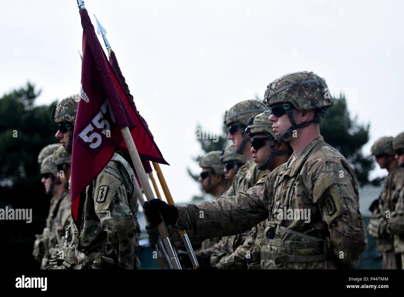 421st Medical Battalion (Multifuntional) conducts a Relinquishment of ...