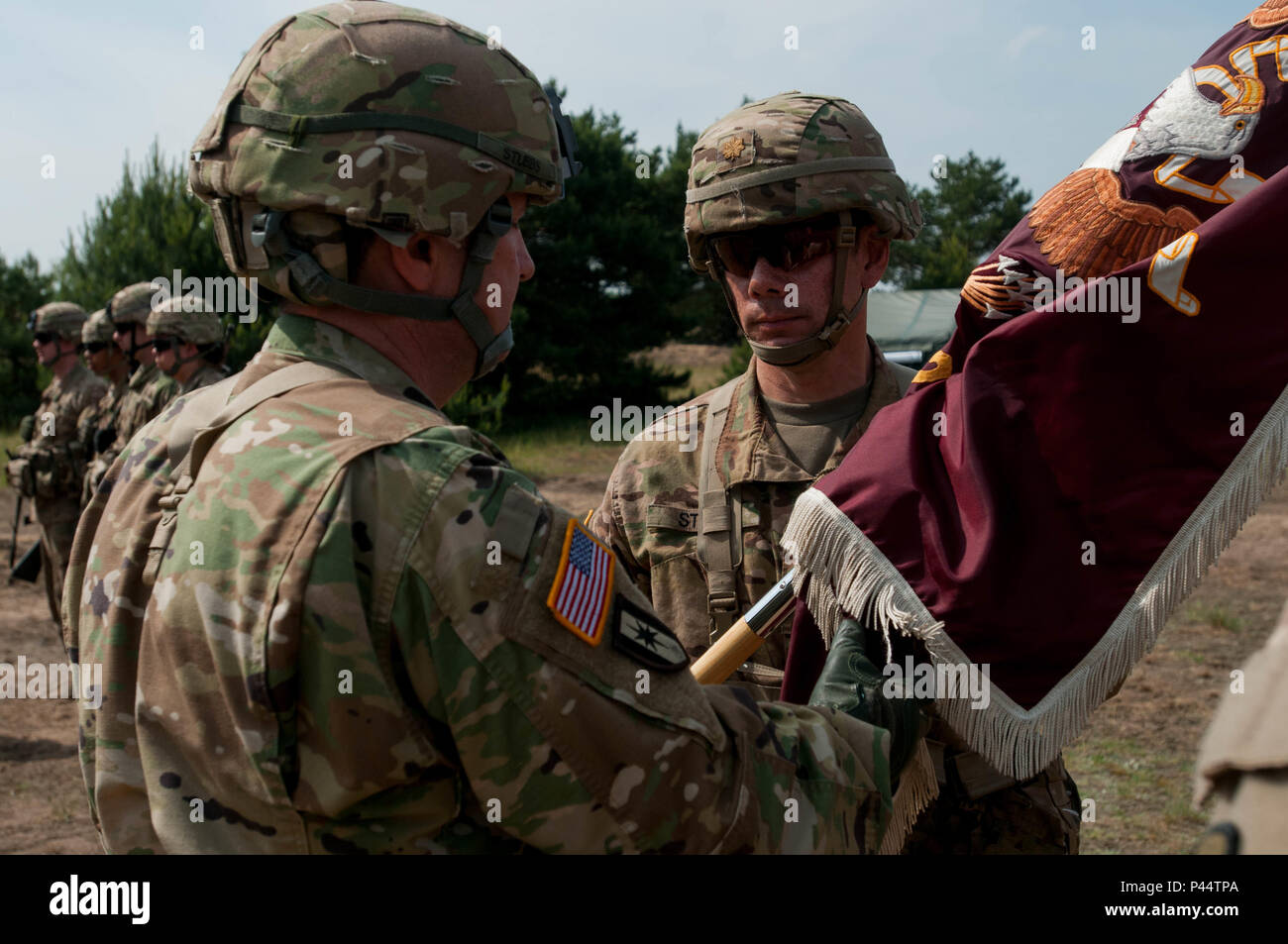 421st Medical Battalion (Multifuntional) conducts a Relinquishment of ...