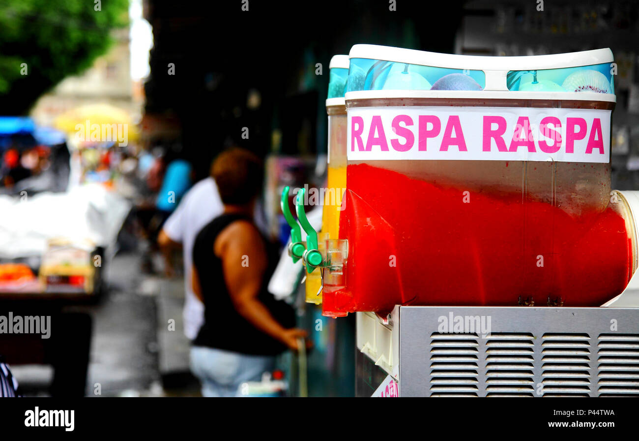 MÃ¡quina de Raspa-Raspa, Recife/PE, Brasil 02/07/2011. Foto: Carlos ...