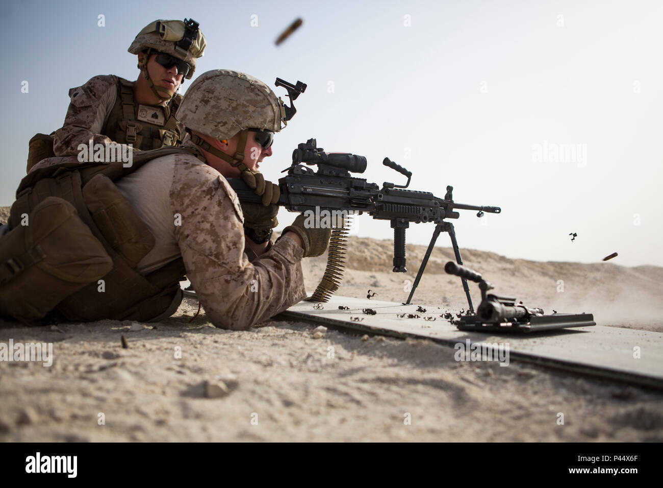 U.S. Marine Corps Cpl. Kyle Hancock, a fire team leader with Company C ...