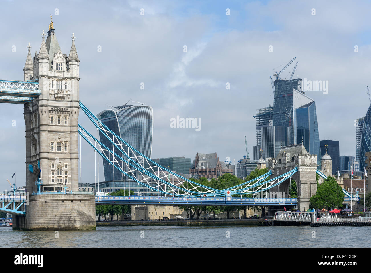 Victorian Suspension Footbridge High Resolution Stock Photography and ...