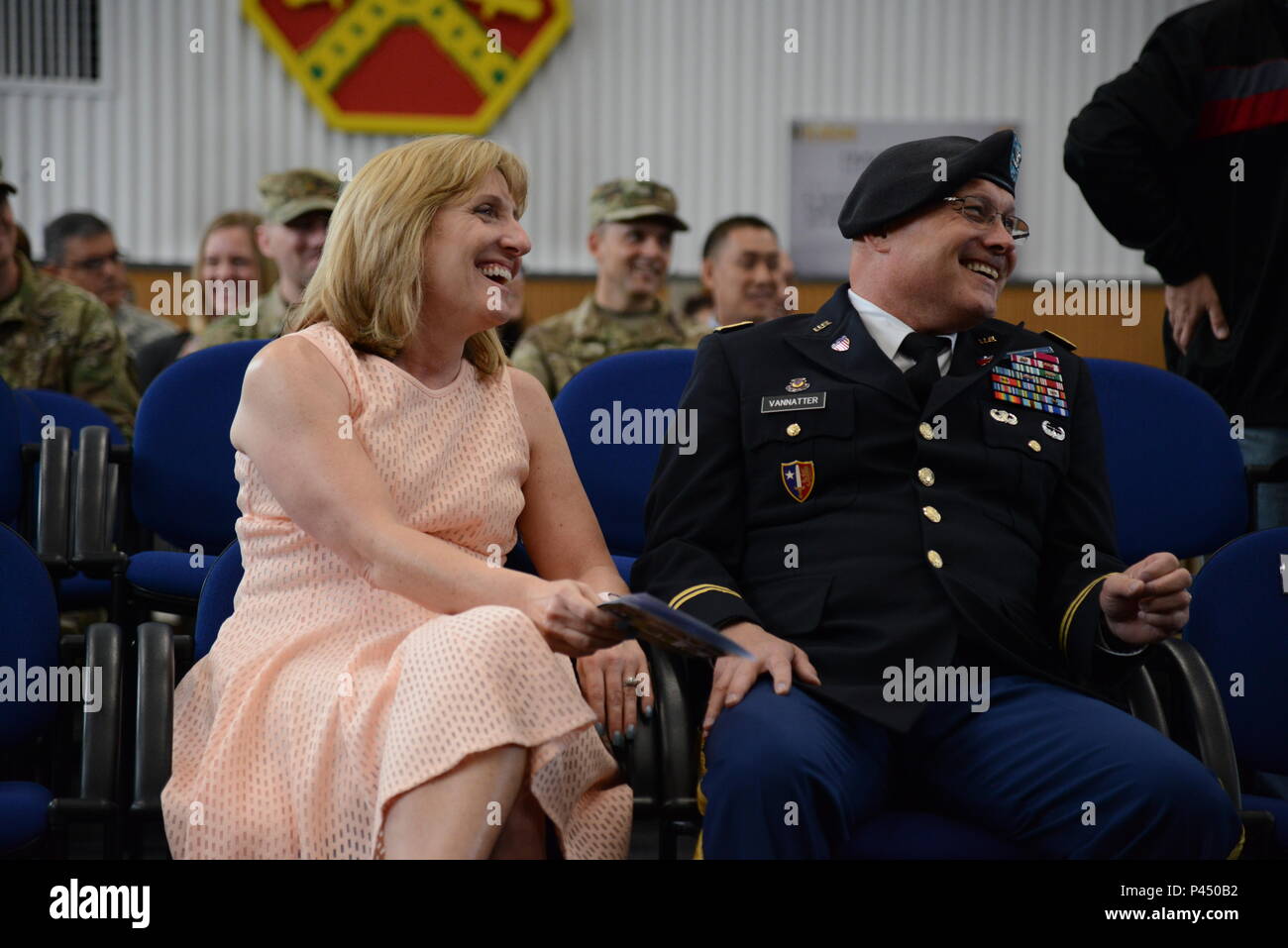 U.S. Army Col. Marty G. Vannatter, Commander of U.S. Army Garrison ...